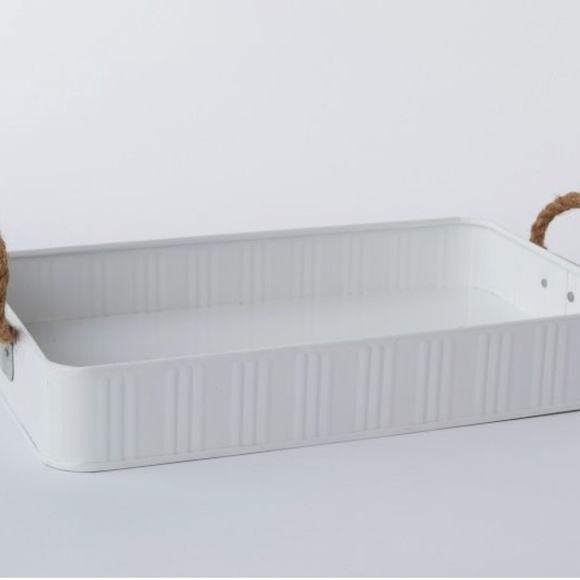 West Elm | Accents | West Elm Outdoor Metal Rectangular Tray | Poshmark